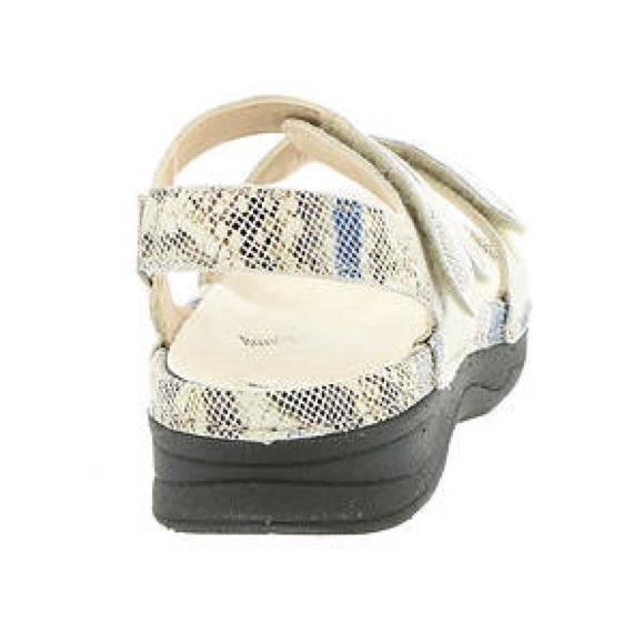 DREW | Shoes | Drew Angela M Beigemultisnakeskin Sandal | Poshmark